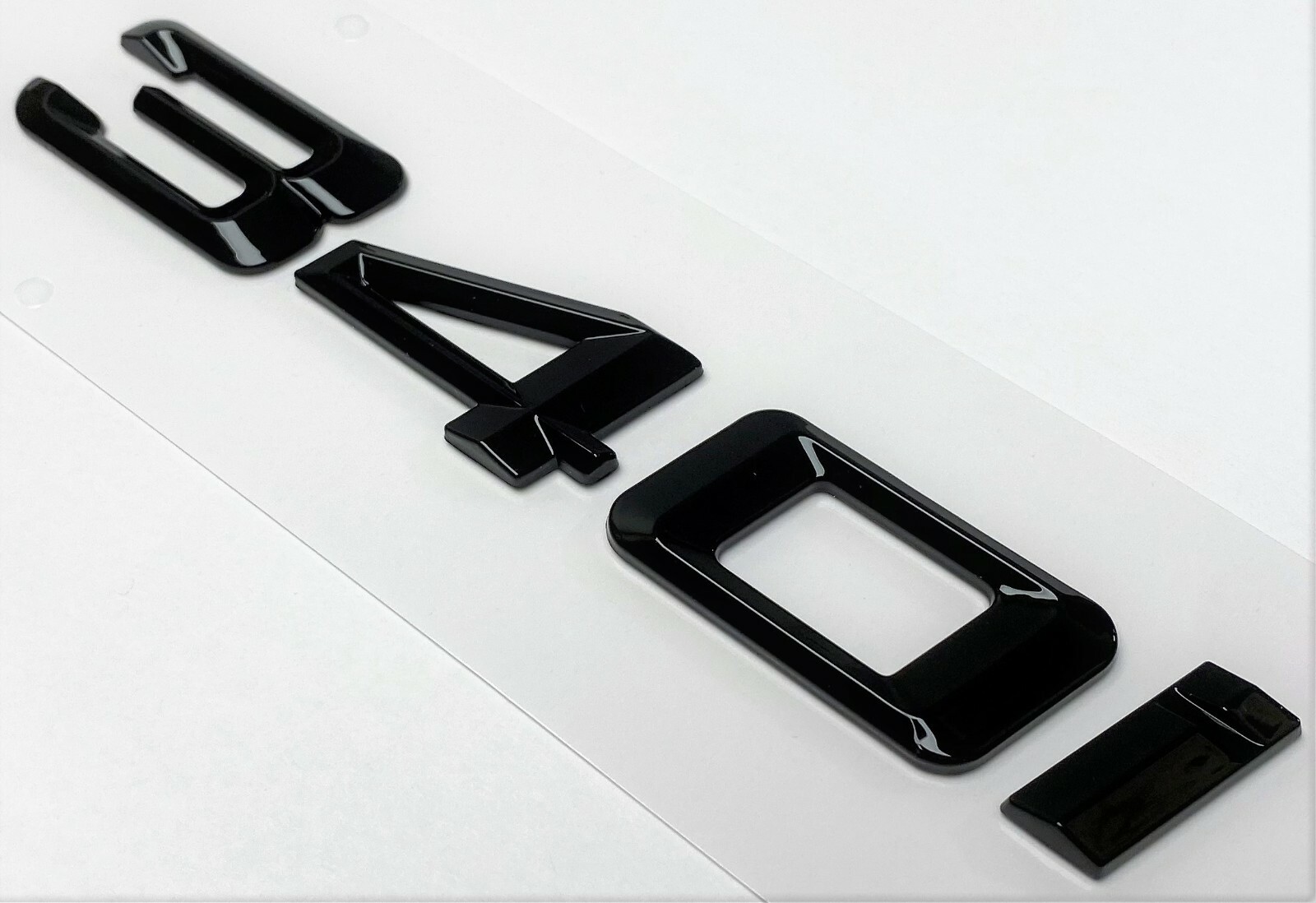 BLACK 340i REPLACEMENT FOR BMW 340 REAR TRUNK NAMEPLATE EMBLEM BADGE ...