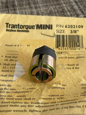 New Fenner Drives Trantorque Mini 6202109 Keyless Shaft