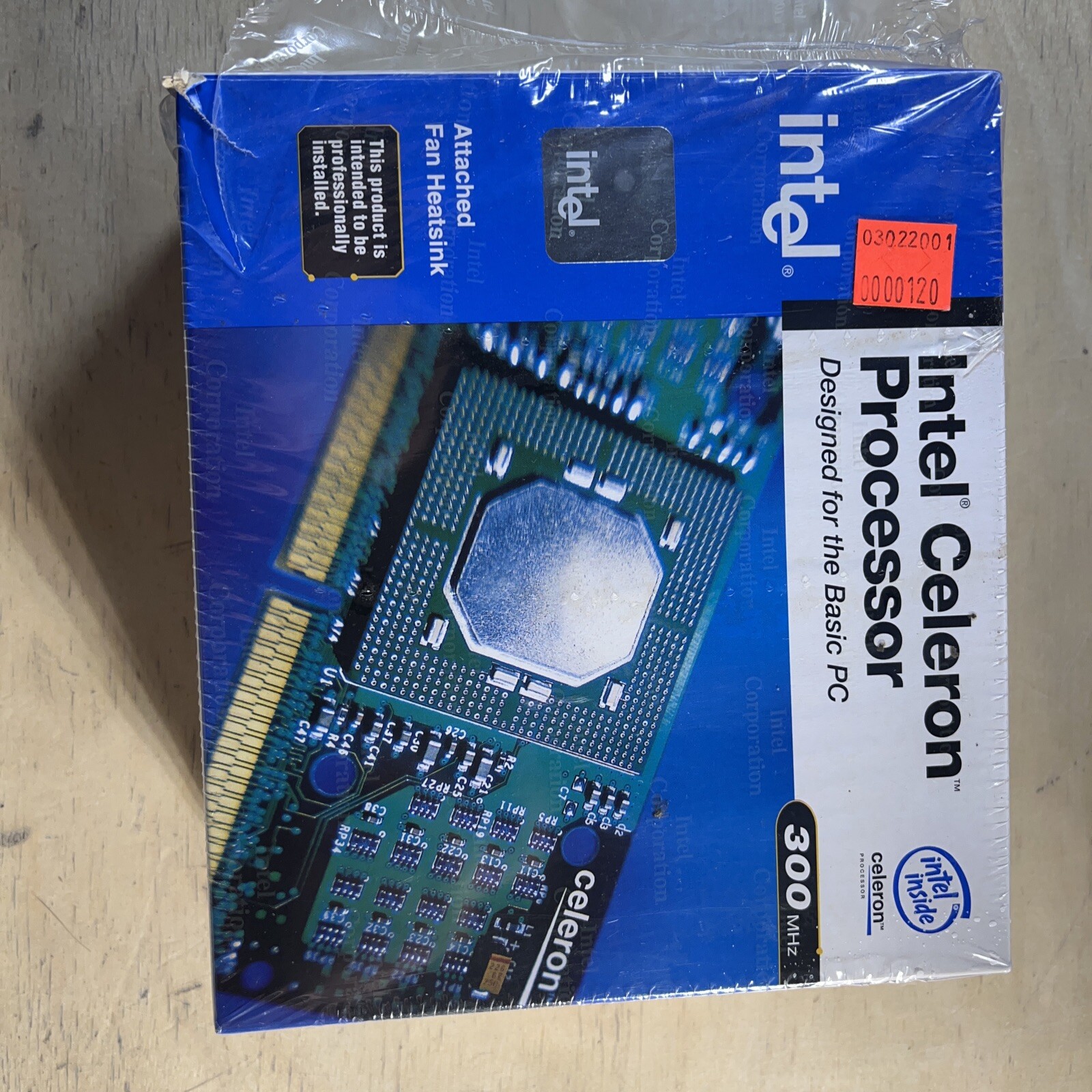 New Intel Celeron Processor 300 MHz 66mhz Bus Retail Boxed NEW CPU ...