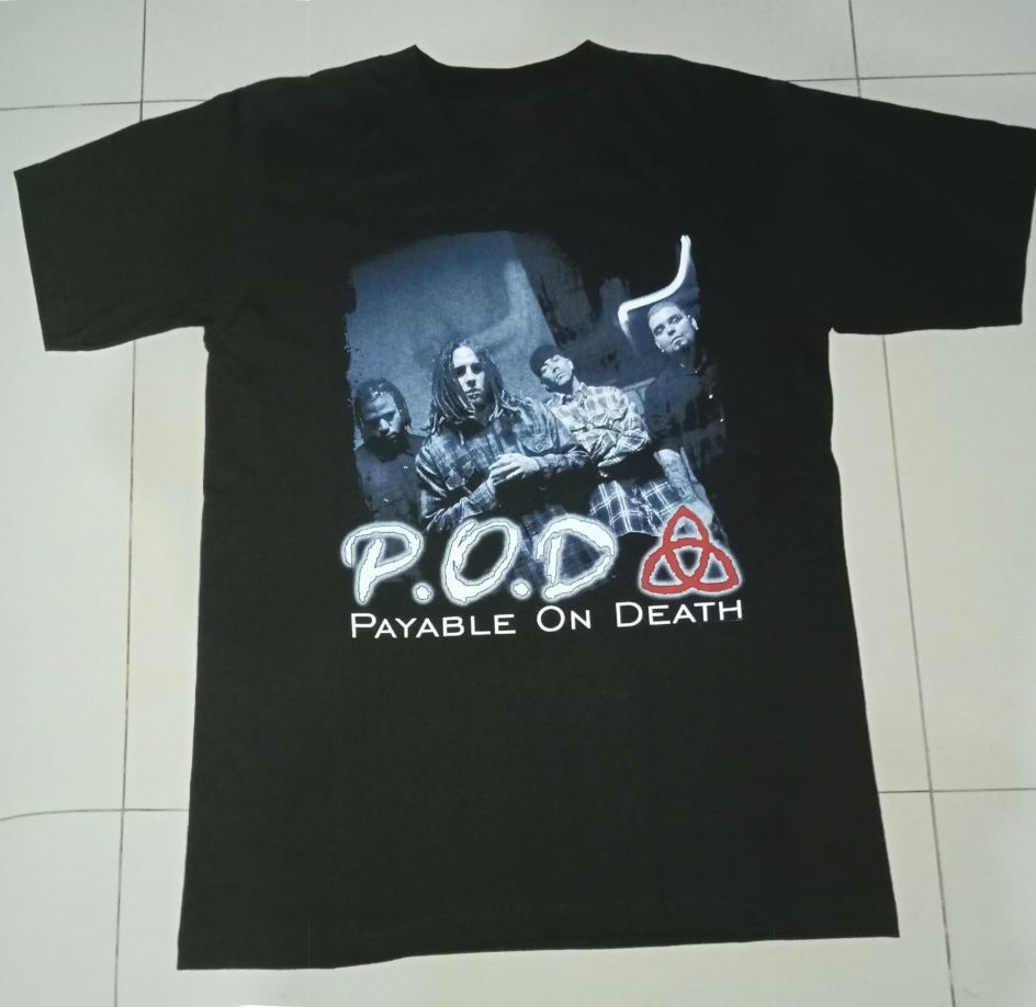 P.O.D Payable On Death Members Rock Unisex 100% Cotton T-Shirt GS174 | eBay