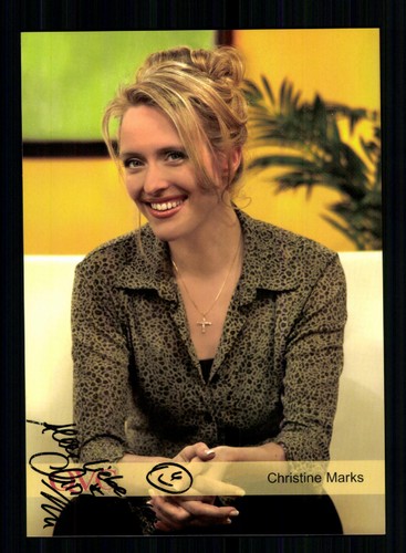 Christine Marks QVC Autogrammkarte Original Signiert ## BC 158912 | eBay
