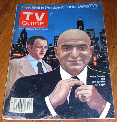 COVERS ONLY/ROBERT GIUSTI ILLUSTRATION/KOJAK/TELLY SAVALAS/1978 TV ...