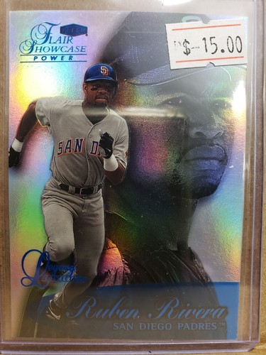 1999 Flair Showcase - Row 3 Legacy Collection #90L Ruben Rivera /99 | eBay