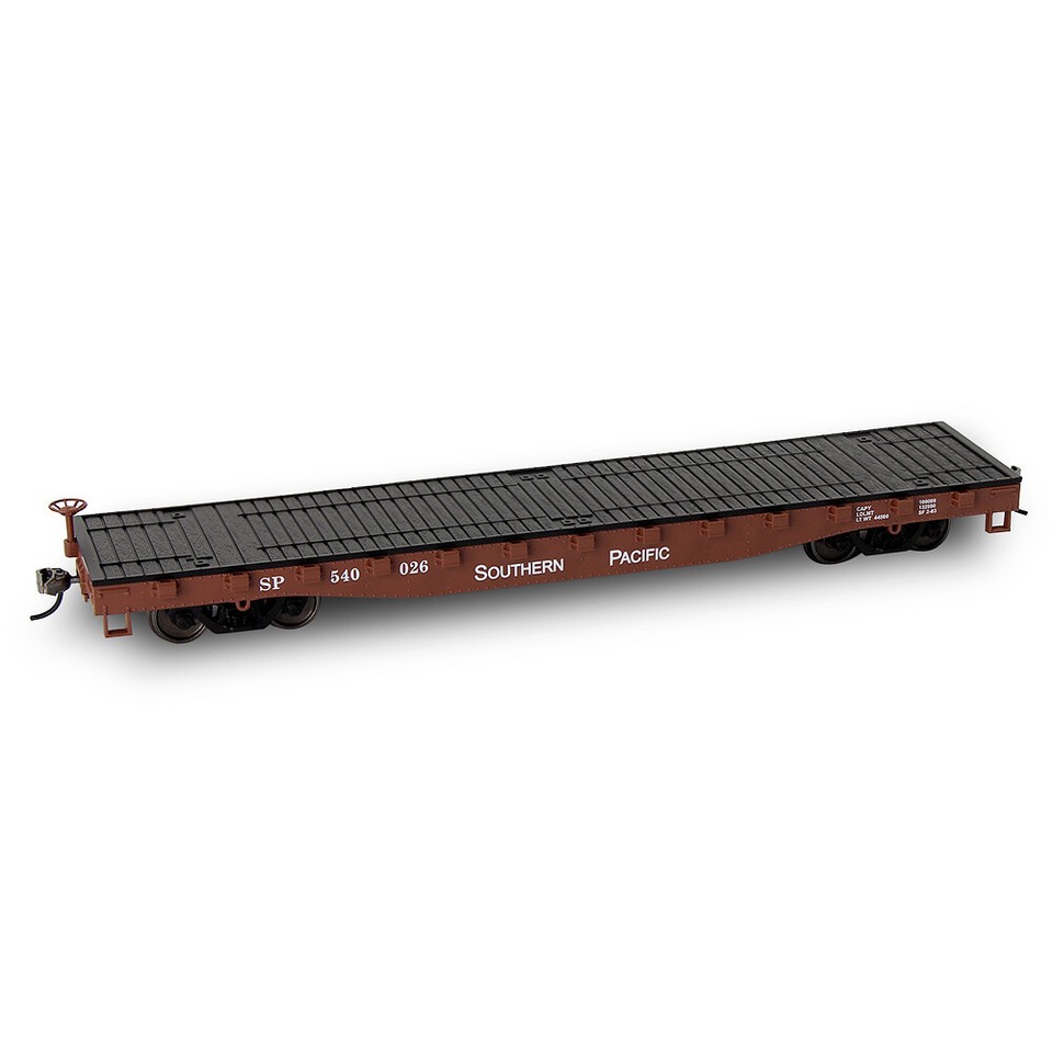 Evemodel Trains 1 Unit HO Scale 1:87 52ft Flat Car 52' Rolling Stock | eBay