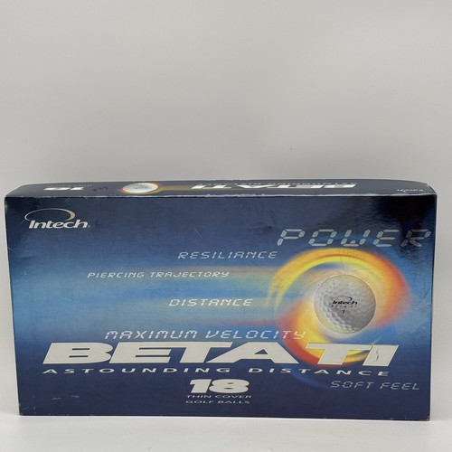 Intech Beta TI Power Golf Balls Max Velocity Distance 18 Thin Cover ...