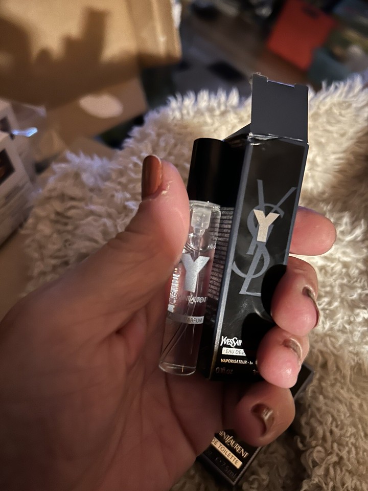YSL Yves Saint Laurent Y Eau de Parfum Sample Spray .1oz / 3ml New in ...