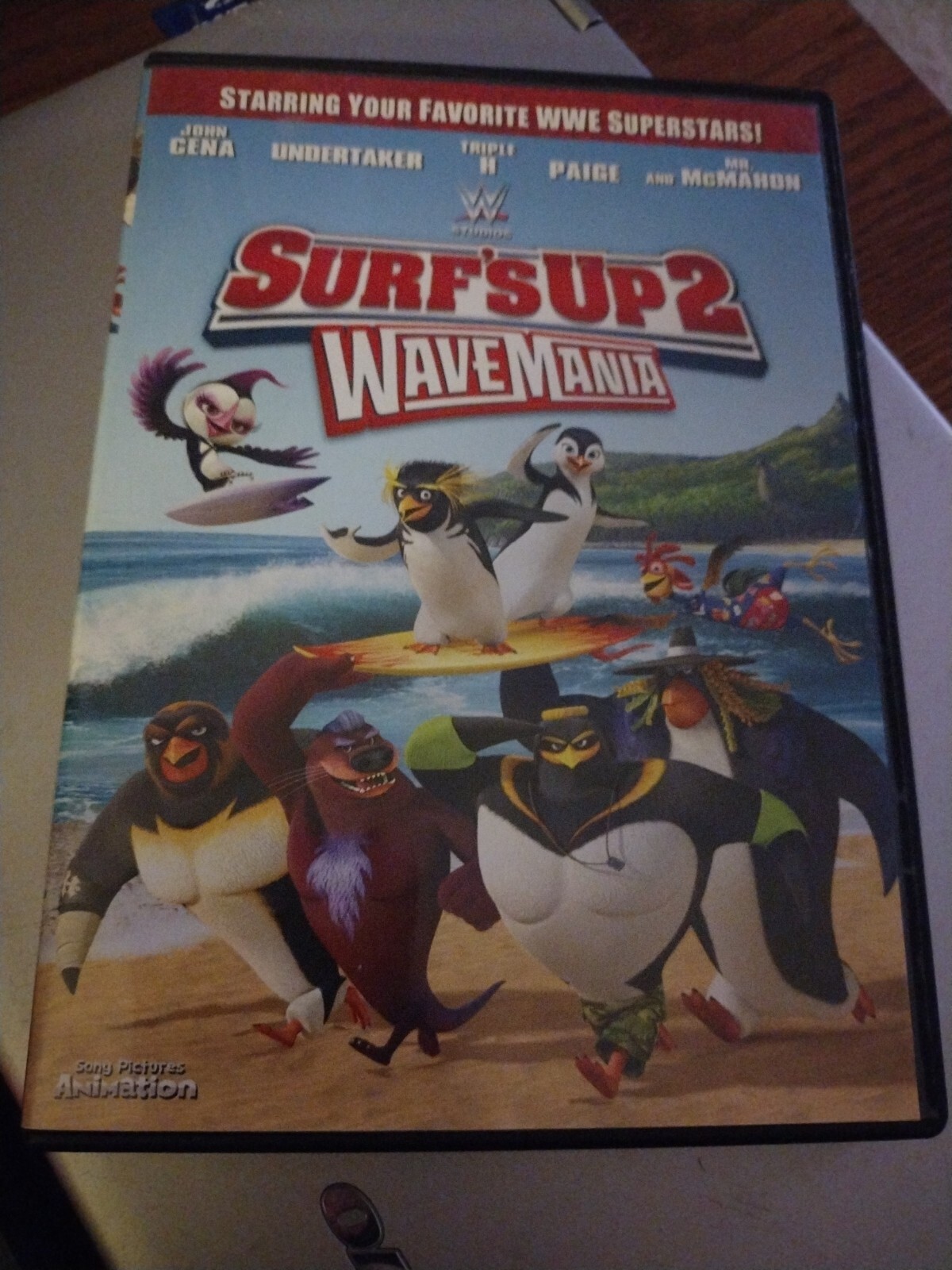Sony Pictures Animation Surf's Up 2: Wave Mania (DVD) WWE John Cena ...