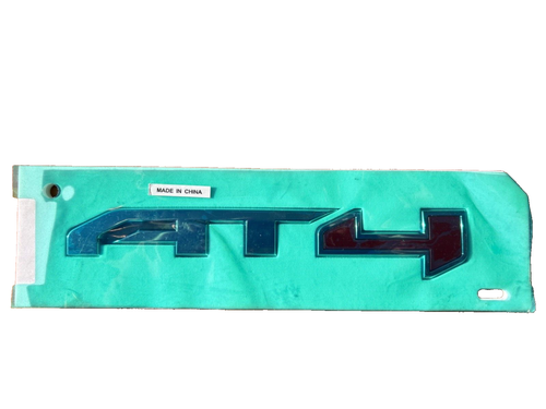 GMC Canyon AT4 19-23 Door Emblem chrome & red OEM 84913746 Genuine GM ...