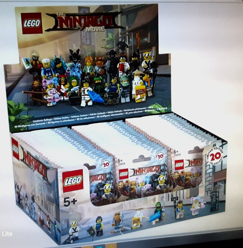 LEGO 71019 The Ninjago Movie Box Case of 60 Minifigure Sealed New | eBay