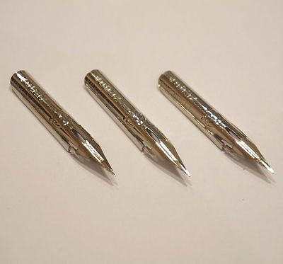 3x ZEBRA G SUPER FLEX STEEL FOUNTAIN PEN NIB CARTOON DIP JAPAN NEW - UK ...