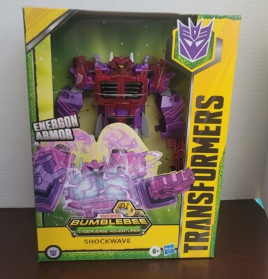 Transformers Cyberverse Adventures Ultimate Figure Shockwave Energon ...