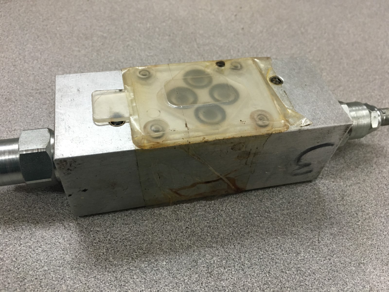 NEW NO BOX CONTINENTAL HYDRAULICS CROSS PORT RELIEF VALVE P5S-XC-300-G ...