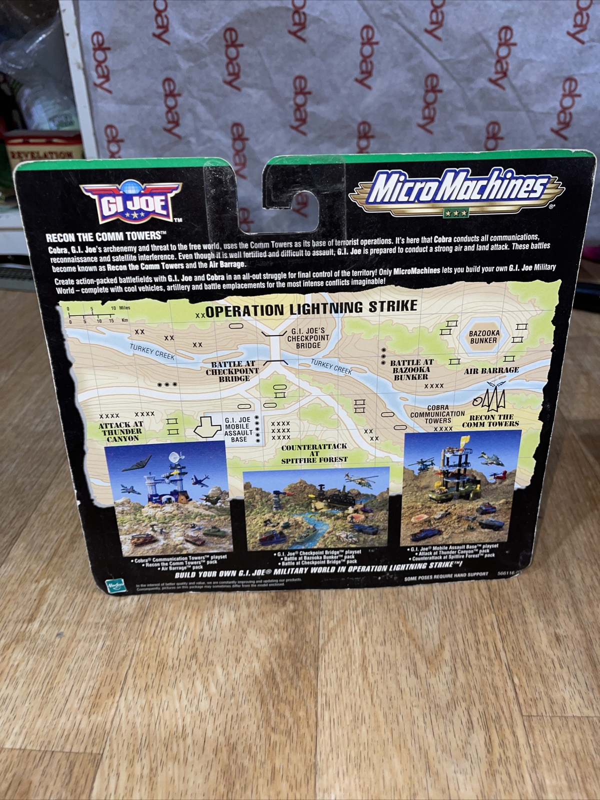 GI Joe Micro Machines Recon The Comm Towers Operation Lightning Strike ...