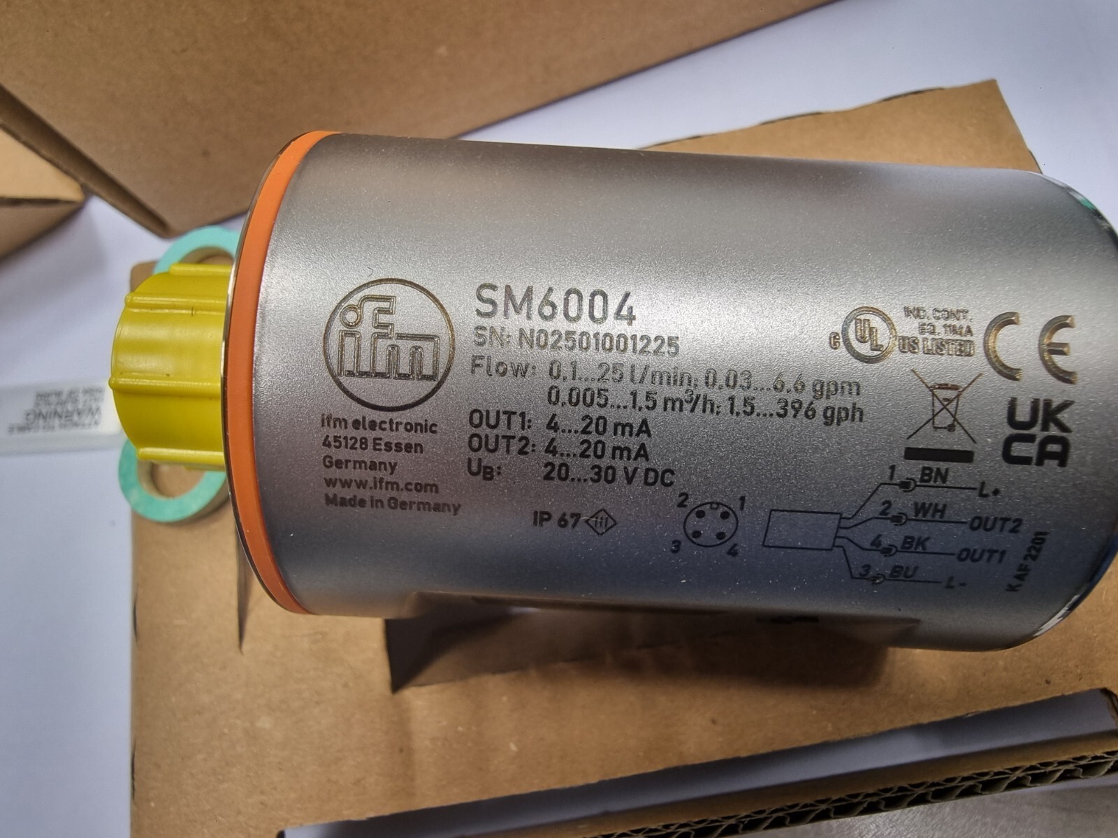 ifm SM6004 Magnetic-inductive flow meter for sale online | eBay