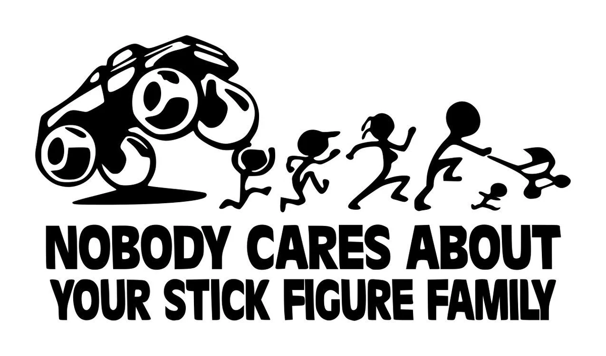 Stick Family Of 4