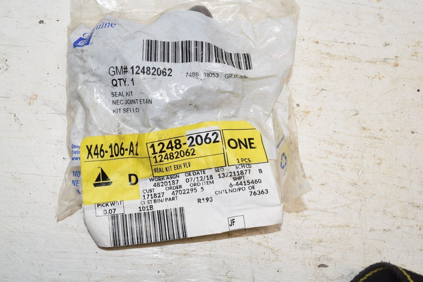 GM Genuine Parts OEM 12482062 Engine Valve Stem Oil Seal Set -B9-88 | eBay