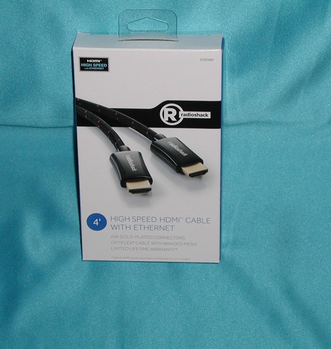 Radio Shack High Speed HDMI 4ft Cable ...
