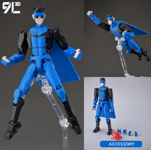 invincible action figure - Action Figure 3D Printed Anime Model Multi ...