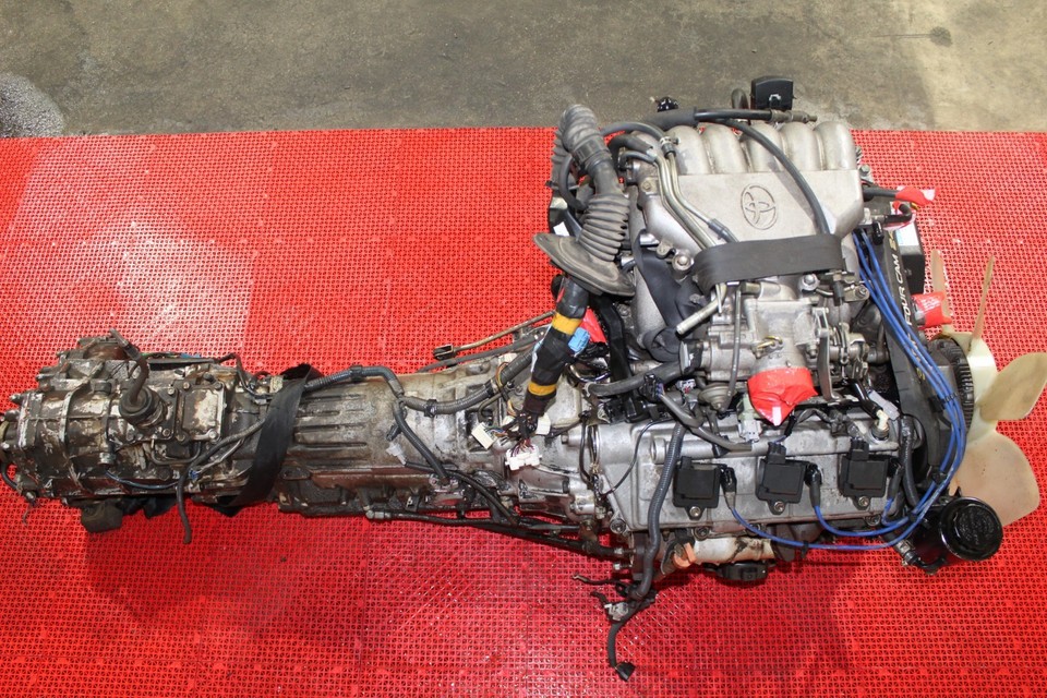JDM TOYOTA 5VZFE 3.4L V6 ENGINE W/ AUTO TRANS 4X4 96-02 4RUNNER 5VZ ...