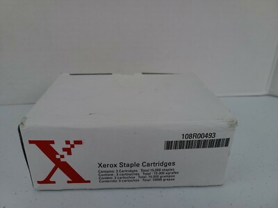 New Lot of 2 Xerox Staple Cartridges 15000 108R00493 | eBay