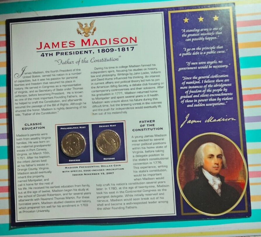 James Madisons 4th Presidents Family Our Upcoming April Issue Is All