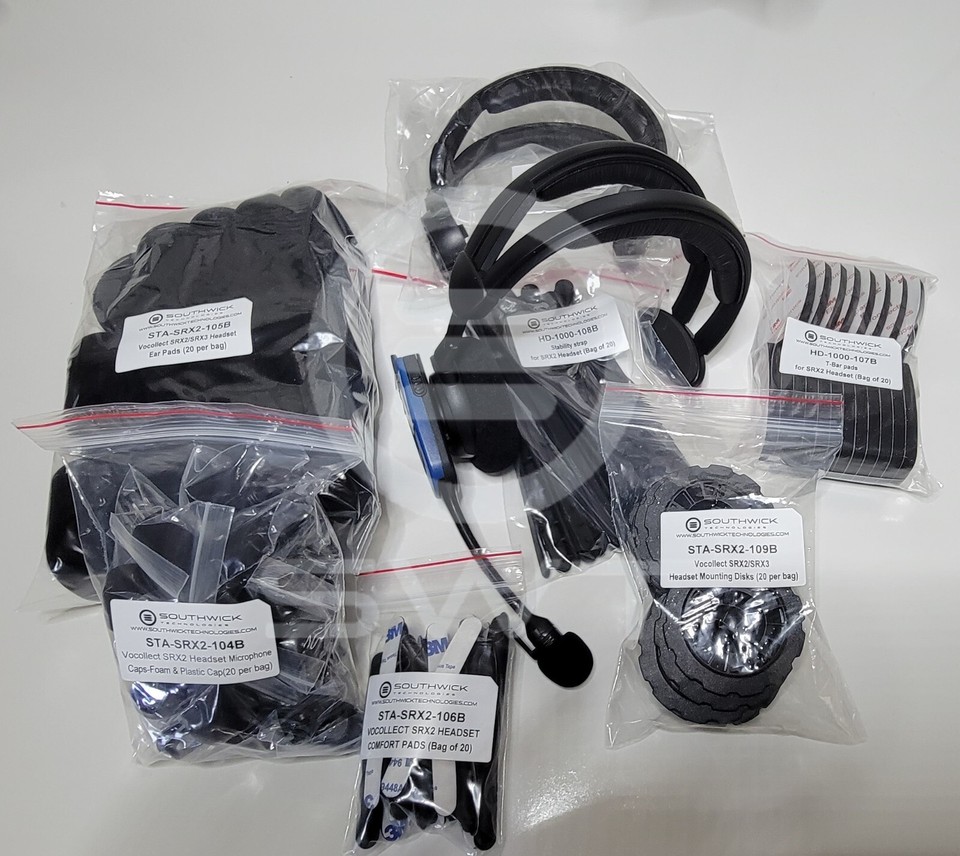 Honeywell/Vocollect SRX2/SRX3 Headset Comfort Pads - HD-1000-106B | eBay