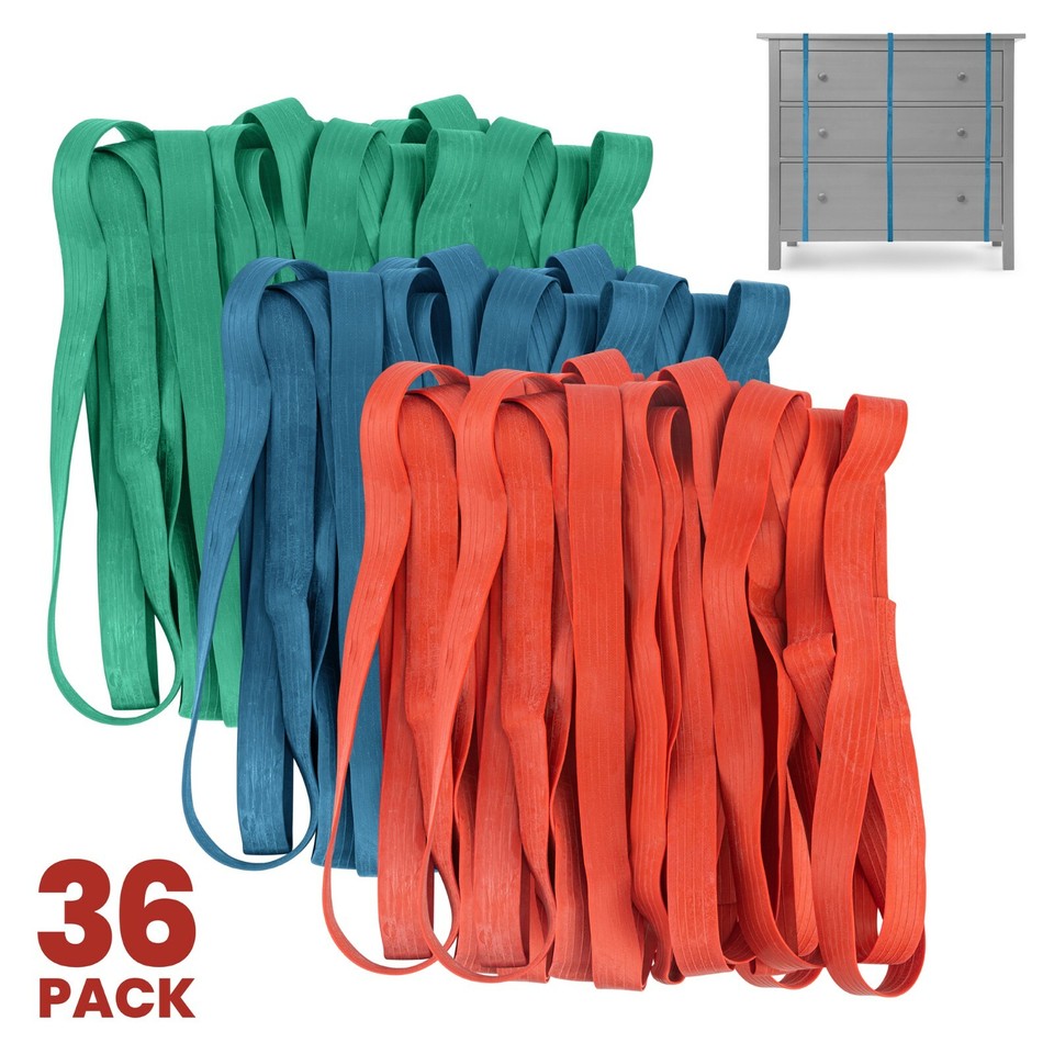 Mover Bands - Large Rubber Bands for Moving Blankets and Furniture ...