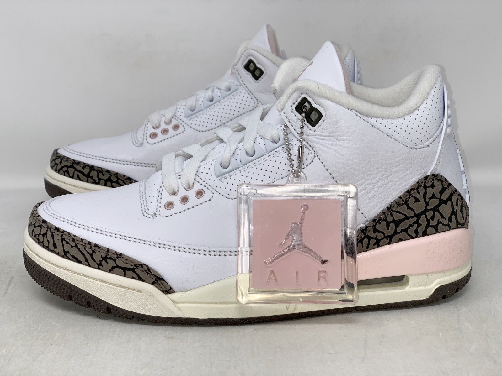 Air Jordan 3 'Neapolitan' White Sneaker, Size 10 BNIB CK9246-102 | eBay