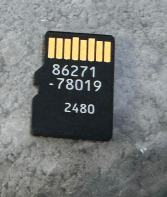 2020 2021 2022 OEM Genuine Lexus USA Models Navigation Micro SD Card ...