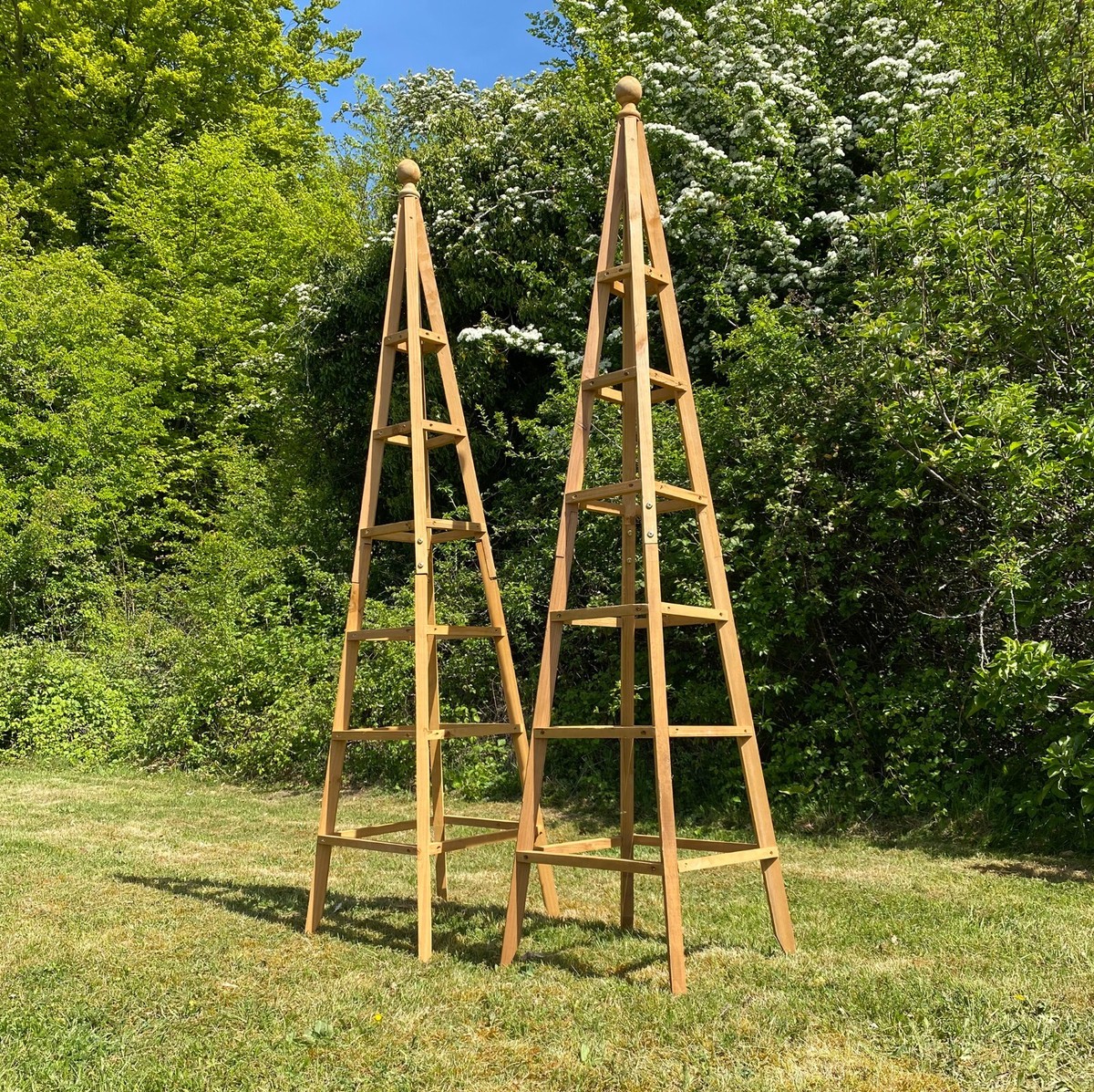 Rain Gutter Garden Pyramid