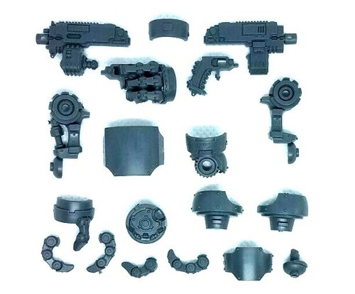 Primaris Invictor Tactical warsuit weapon power fist with heavy bolter ...