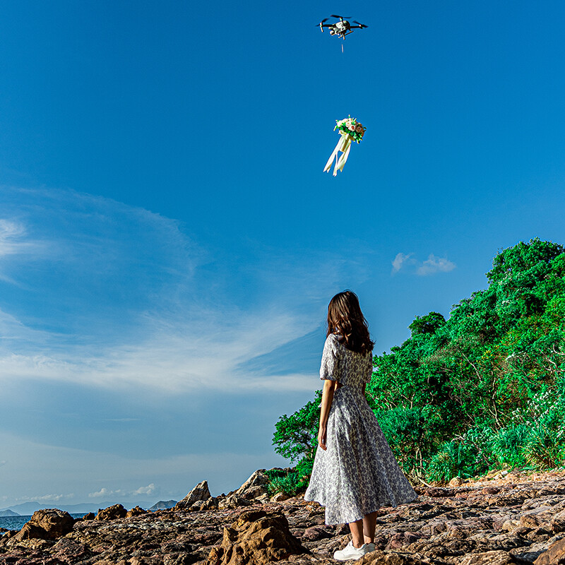 Release Air Dropper Thrower Dispenser Ring Fishing for DJI Mavic Air 2 ...