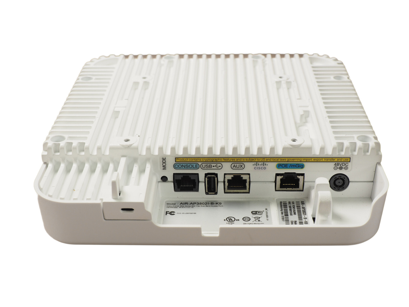Cisco AIR-AP3802I-B-K9C Configurable Access Point Aironet Mobility ...