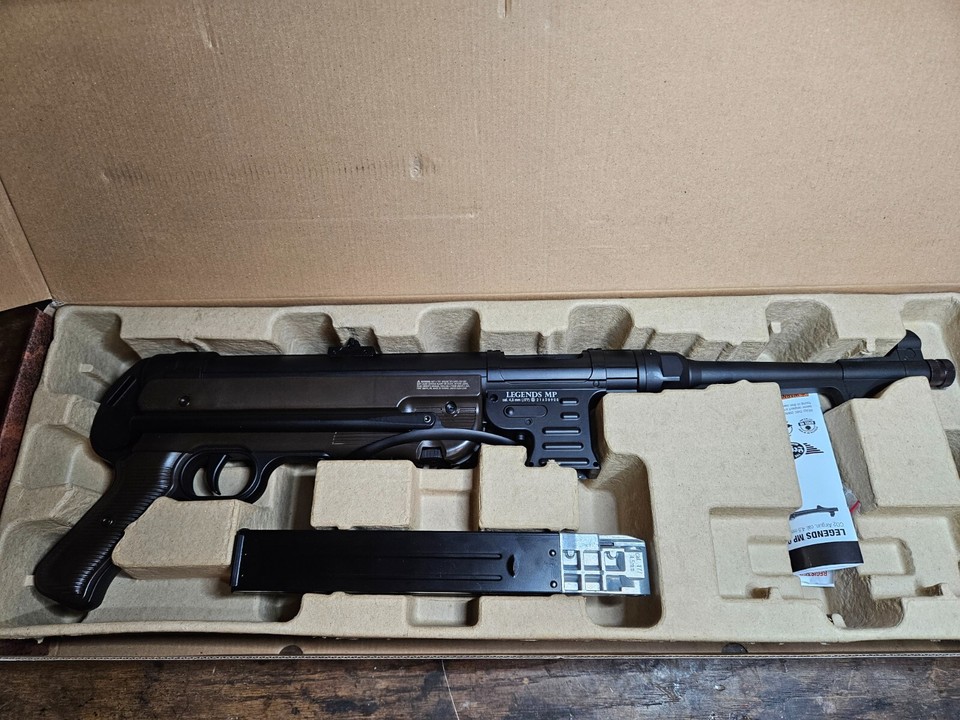 Umarex Legends MP 40 MP40 Full Auto CO2 Powered .177 BB Airgun, 450FPS ...