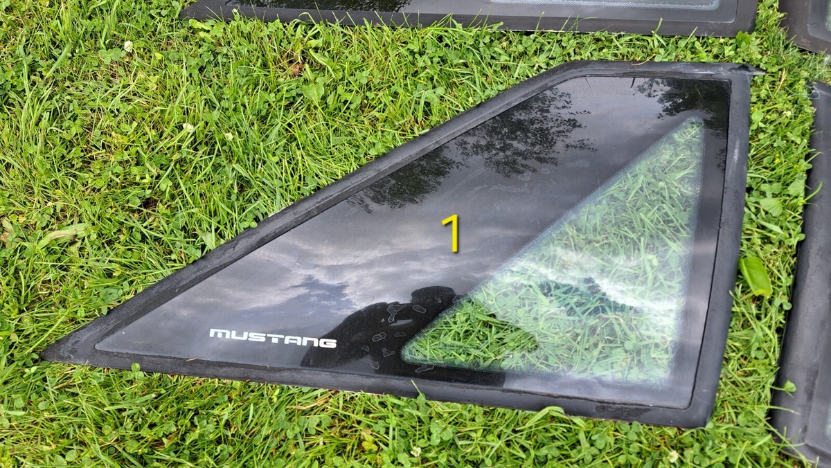 85 Mustang Quarter Window