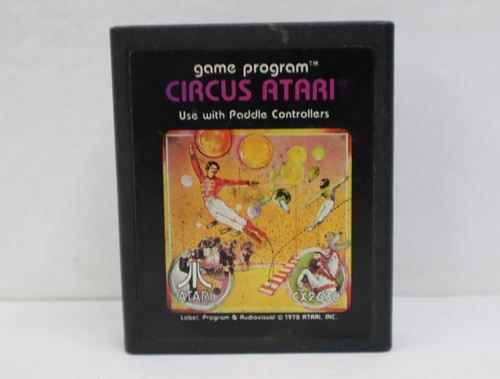 Circus Atari (Atari 2600) 1978 CX2630 Cart Only | eBay