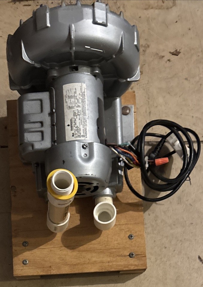 GAST IDEX R2103-24 REGENAIR REGENERATIVE BLOWER 1/3hp 115/208-230V 1 Ph ...