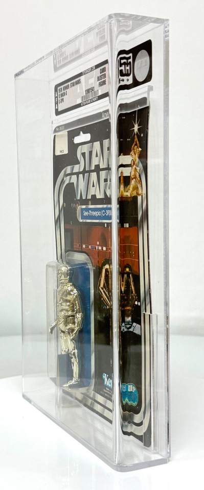 AFA 85 NM+ : Star Wars - C-3PO - 12 Back C - Kenner 1978 - Clear Bubble ...