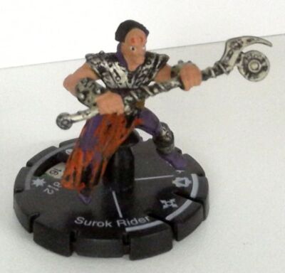 1x Mage Knight: Surok Rider 065: READ DESCRIPTION Slightly Scuffed ...