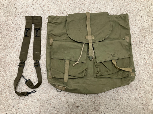 Original Czech Military M60 Backpack-With Backpack Straps-Excellent ...