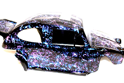 NEW PAINTED VW BAJA BUG BEETLE BODY SHELL FOR 1/10 KYOSHO BEETLE 2014 ...