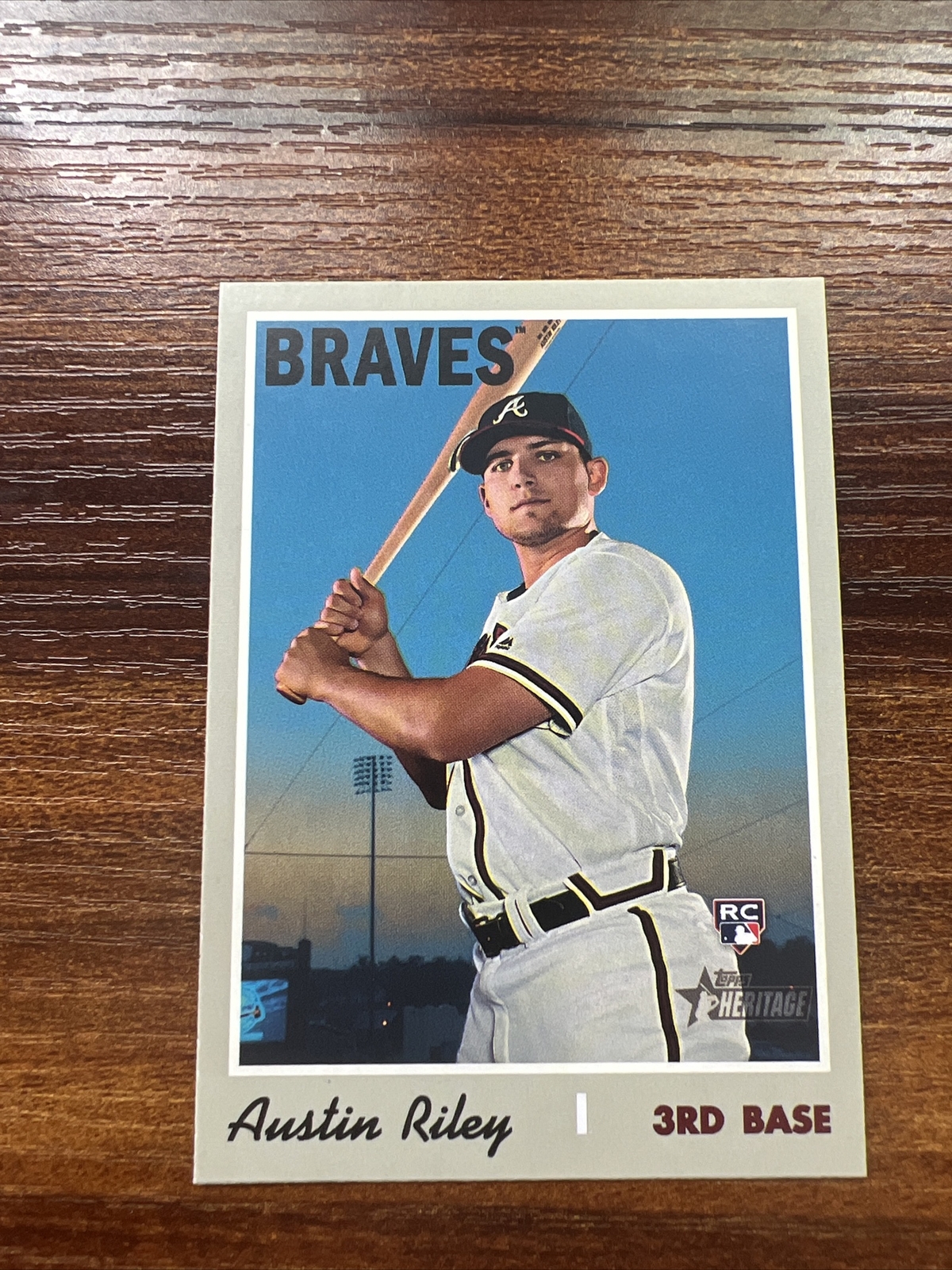 2019 Topps Heritage Austin Riley Base RC | eBay