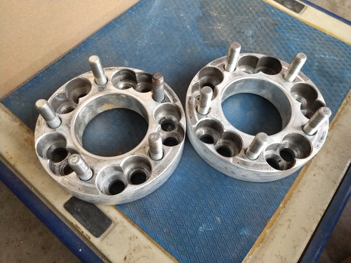 5x4.5, 5x4.75 to 5x4.5 pair 1.25 thick adapters 12x1.50 stud 2.75 ...