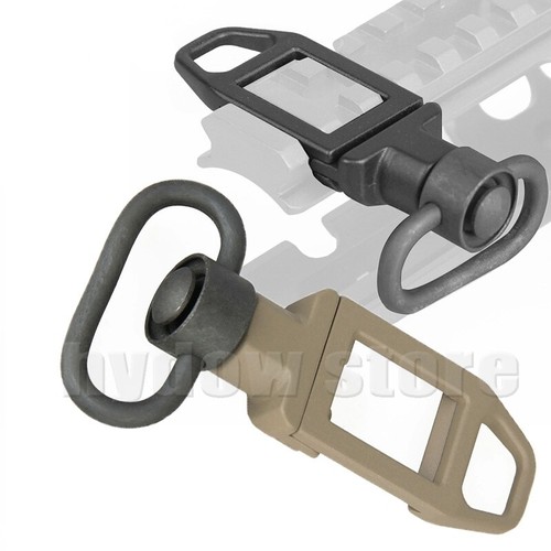 Tactical Sling Adapter Push Button QD Low Profile Ambush Loop Sling ...