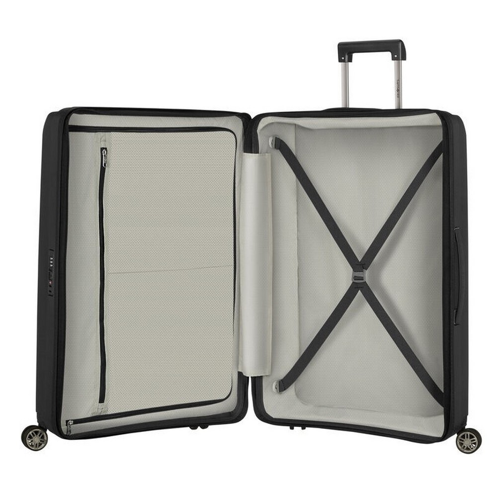 NEW Samsonite Hi-Fi Spinner Case Exp. Black 75cm | eBay