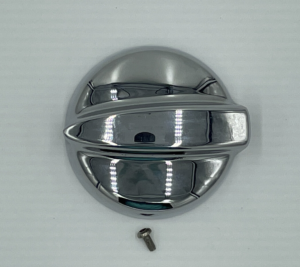 02 03 04 05 06 BMW MINI COOPER S R53 OEM CHROME FUEL FILLER GAS TANK ...
