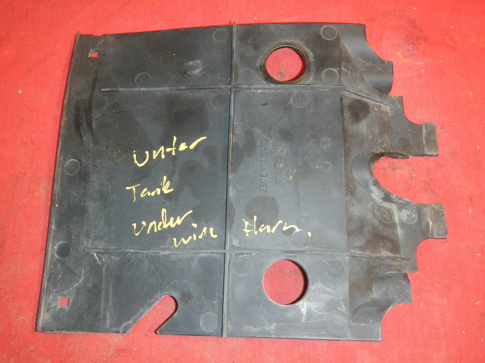AIR BOX TOP COVER UNDER WIRING 1990 90 BMW K100LT K100 LT K 100LT 100 ...