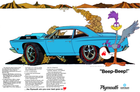 13x19 1968 Plymouth Road Runner Ad Poster 340 440 383 426 HEMI 1969 ...