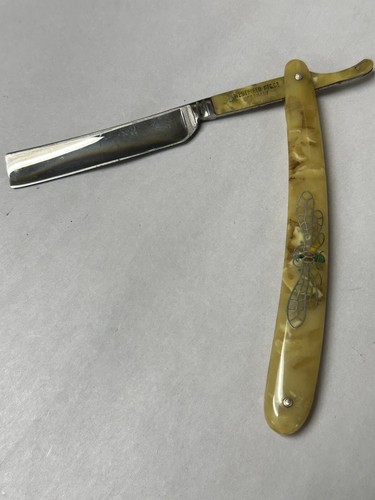 Amazing Antique Straight Razor Late 1800’s Cutlery Westfield Dragonfly ...