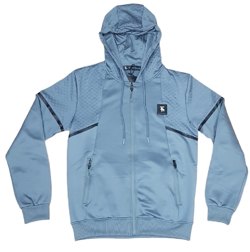 Men's Time Is Money Tracksuit 2 Piece Set Hoodie Joggers Zip Pants ...